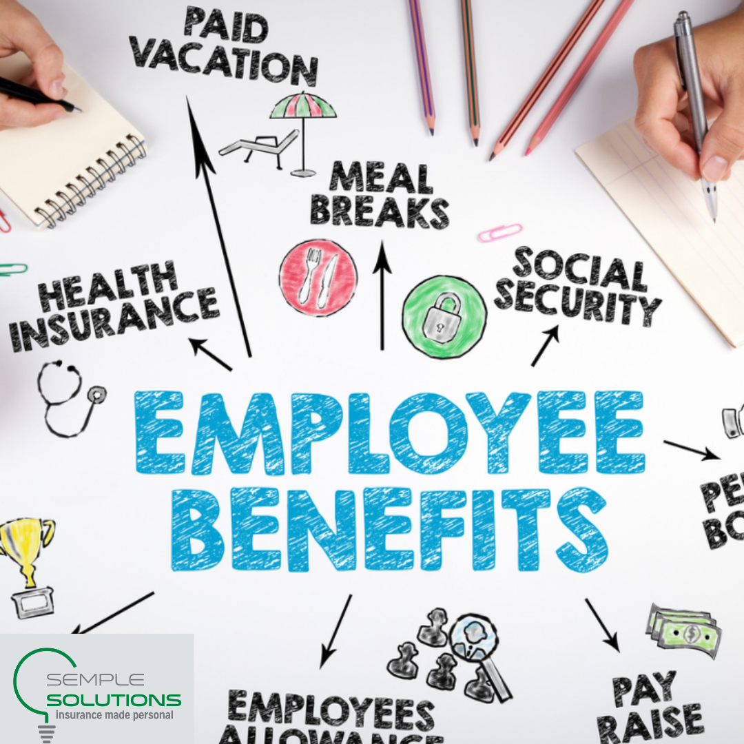 6 Most Popular Benefits for Employees - Semple Solutions LLC